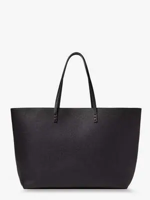 Fendi Medium Leather Roll Shopping Bag - Multicolor