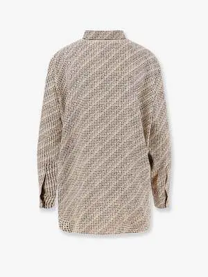 Balenciaga All-over Print Silk Shirt - Multicolor