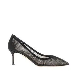 AQUAZZURA Voile' Tulle Pumps - Black