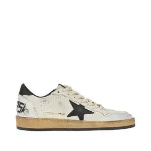 GOLDEN GOOSE Ballstar' Leather Sneakers - Black