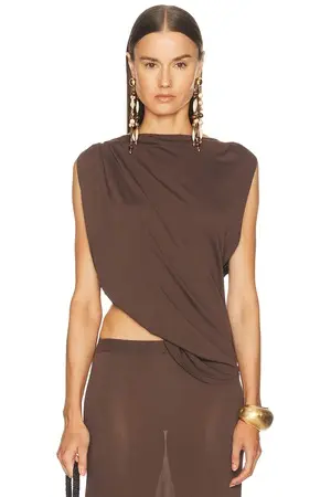 SRG Emersyn Knit Top - Coffee