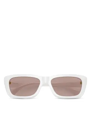 Miu Miu Rectangular Sunglasses, 56mm