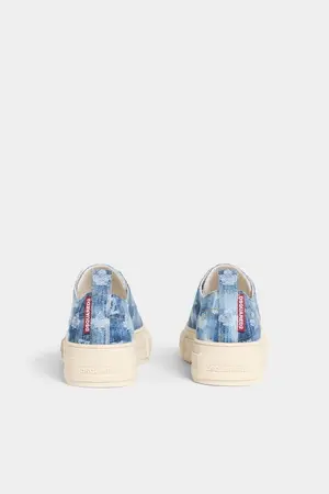 Dsquared2 Berlin Monogram Denim Sneakers