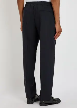 Valentino Garavani Straight-leg Wool-blend Trousers