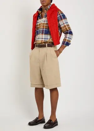 Gant Yale Checked Cotton-poplin Shirt