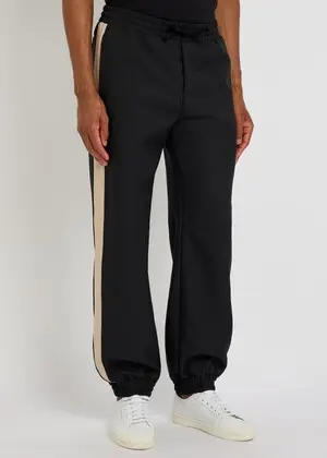 Valentino Garavani Striped Woven Sweatpants