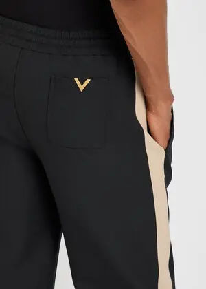 Valentino Garavani Striped Woven Sweatpants
