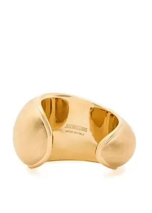 Jacquemus Sculptural Oval Cuff Bracelet