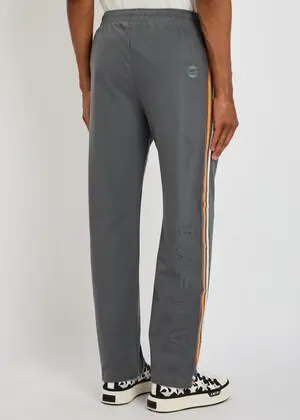 AN-Y1 Vice Straight-leg Stretch-cotton Track Pants