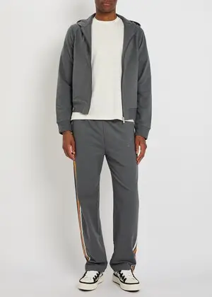 AN-Y1 Vice Straight-leg Stretch-cotton Track Pants