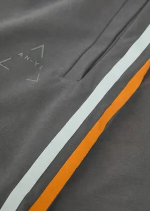 AN-Y1 Vice Straight-leg Stretch-cotton Track Pants