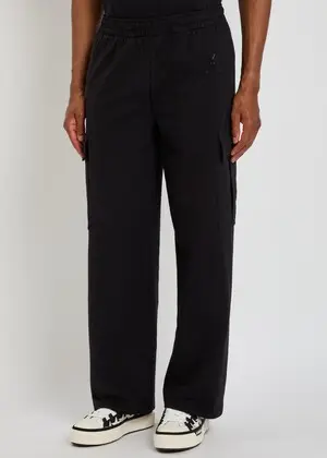 AN-Y1 Stretch-cotton Cargo Sweatpants