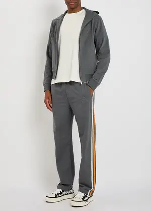 AN-Y1 Vice Hooded Stretch-cotton Sweatshirt