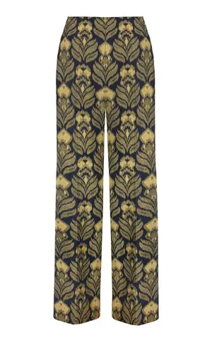 LENA HOSCHEK Silk Road Cotton-Blend Pants