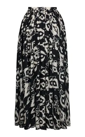 Lena Hoschek Vittoria Cotton Maxi Skirt