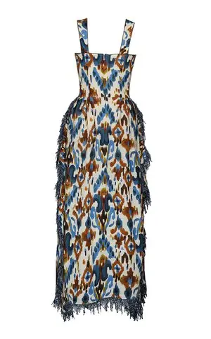 Lena Hoschek Medina Cotton Maxi Dress