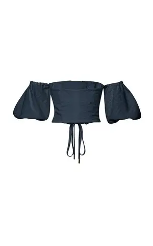 Lena Hoschek Maddalena Cotton Corset Top