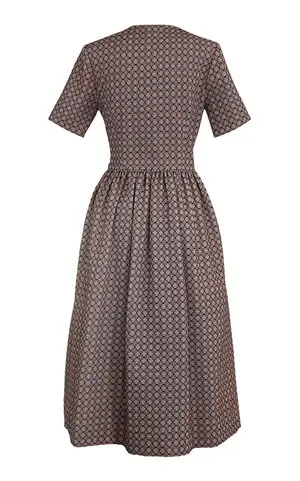 Lena Hoschek Maxima Cotton-blend Midi Dress - Print