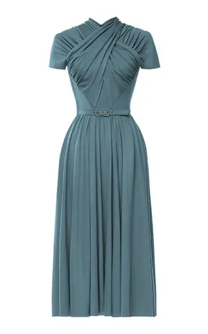 Lena Hoschek Nouvelle Grace Short Dress - Light Blue