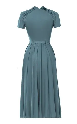 Lena Hoschek Nouvelle Grace Short Dress - Light Blue