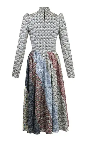 Lena Hoschek Vanderbilt Cotton Midi Dress