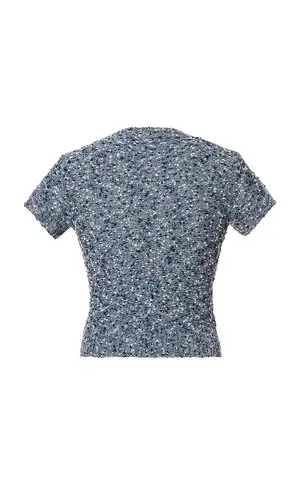 Lena Hoschek Devon Cotton-blend Knitted Top