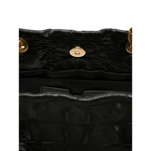 Balmain Embossed Top Handle Bag