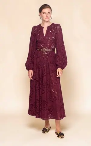 Lena Hoschek Riad Cotton Maxi Dress