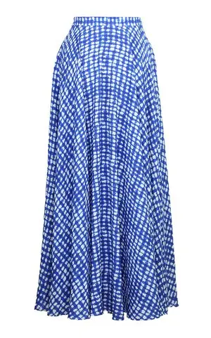 Lena Hoschek Country House Cotton-blend Maxi Skirt