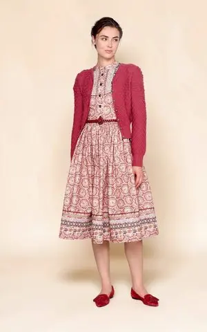 Lena Hoschek Soferl Merino Wool Cardigan