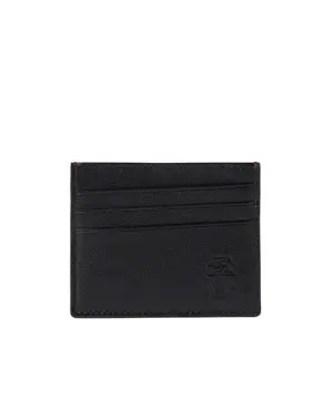 Brunello Cucinelli Logo Embossed Card Holder - Black