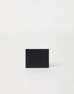 Brunello Cucinelli Logo Embossed Card Holder