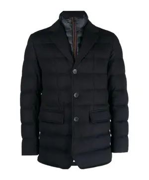 Herno Spread-collar Padded Jacket - Black
