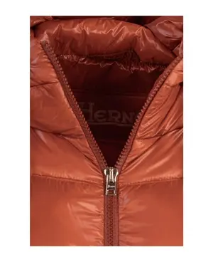 Herno Quilted Hooded Drawstring Down Coat