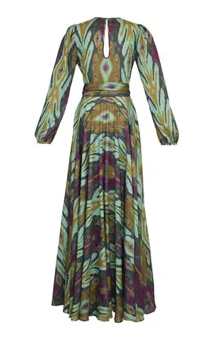 Lena Hoschek Bliss Cotton Maxi Dress