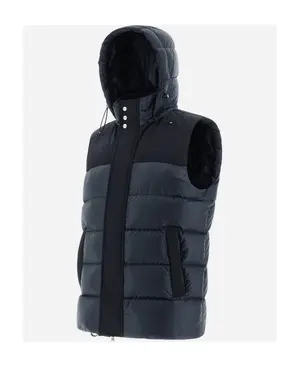 Herno High Neck Hooded Gilet