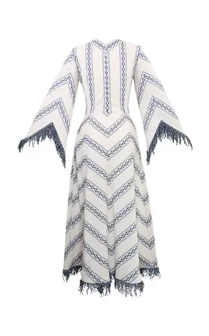 Lena Hoschek Kilim Cotton-blend Midi Dress