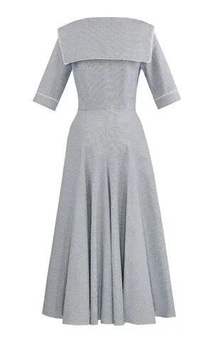 Lena Hoschek Marinella Cotton Midi Dress