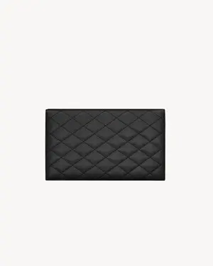 Saint Laurent Paris Pouch In Grain-de-poudre Leather