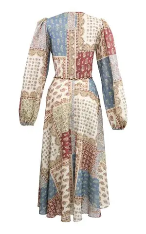 Lena Hoschek Bazaar Cotton Midi Dress