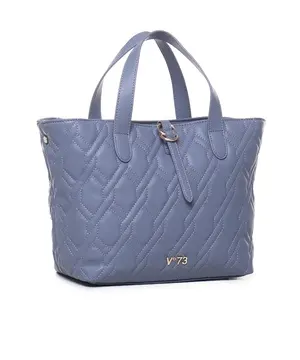 V73 Margaret Logo Lettering Top Handle Bag