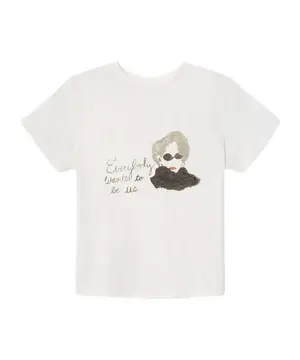 RE/DONE Crew-neck T-shirt - White