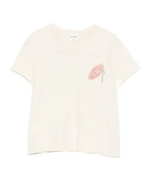 RE/DONE Crew-neck T-shirt - White