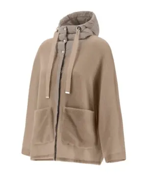 Herno Jacket With Patch Pockets And Drawstring Hood