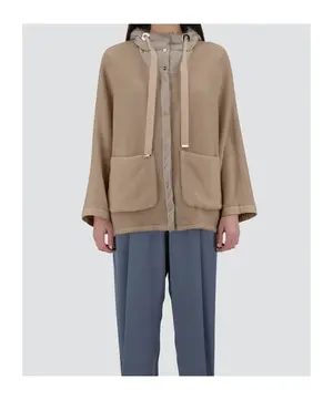 Herno Jacket With Patch Pockets And Drawstring Hood
