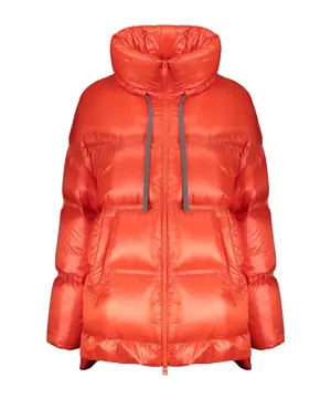 Herno Short Quilted Puffer Coat - Coral