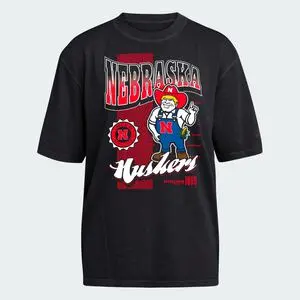 Adidas Nebraska Cornhuskers Graphic Tee