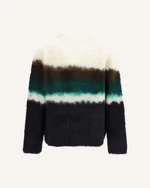 Sacai Chusen-dyed Wool Cardigan
