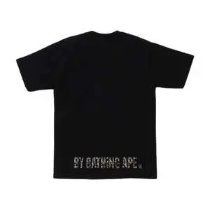 A BATHING APE Lux Sport Pattern Ape Face Tee