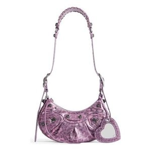 Balenciaga Le Cagole Xs Shoulder Bag With Leopard Print